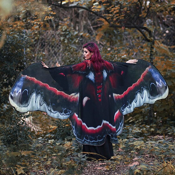 Moth Wing Cape - Etsy