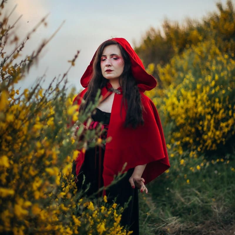 Red Cloak - Etsy