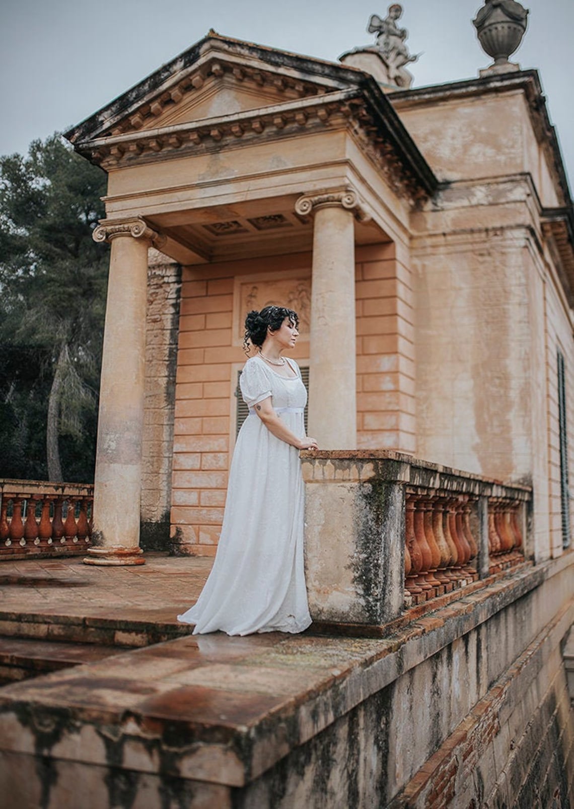 Regency Dress Bridgerton Wedding Dress Royalcore Costume | Etsy