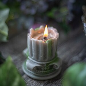 Column Candle - Greek Gruins - Abandoned Palace Candle - Caryatids ...