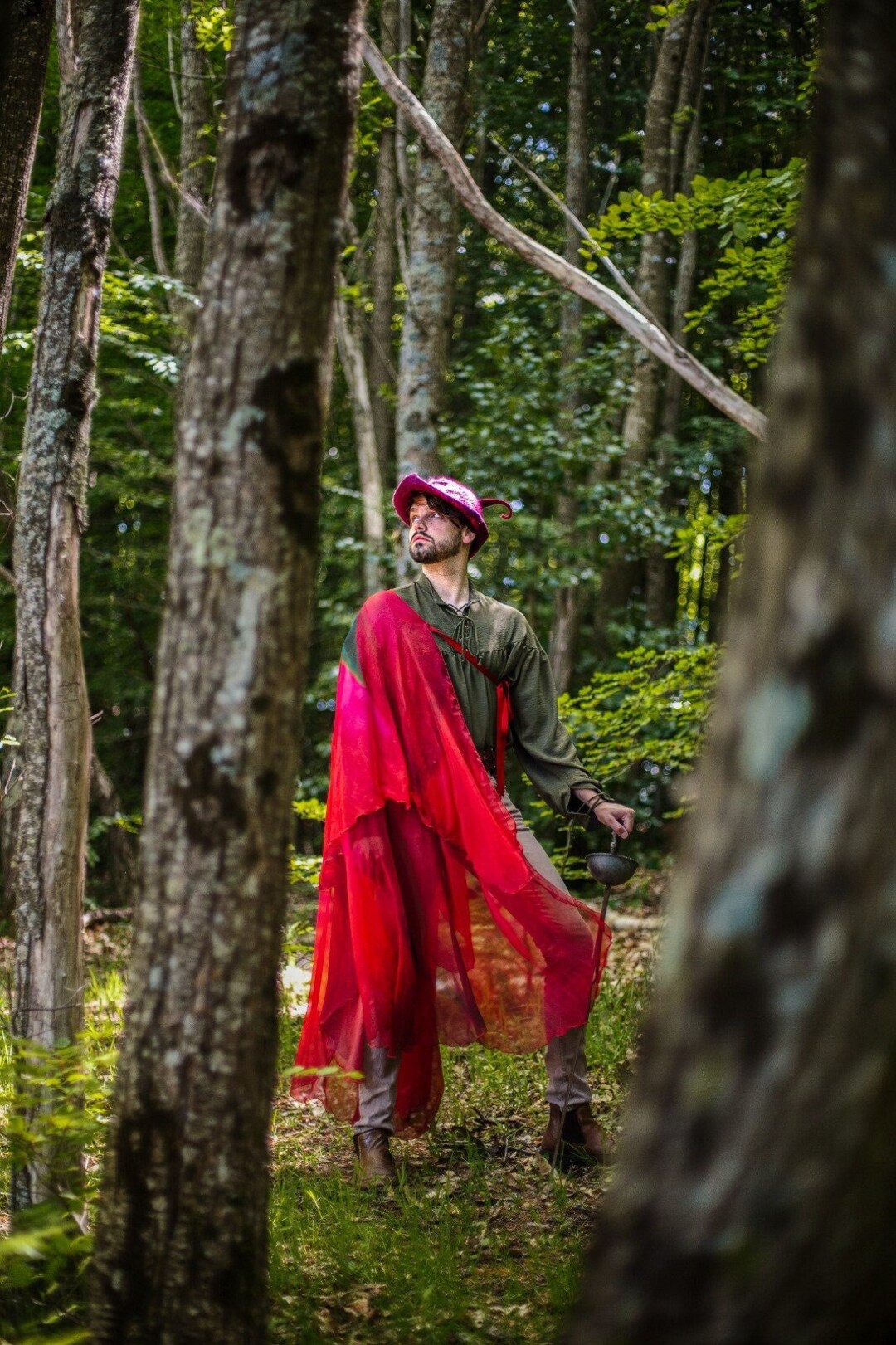 Flower Cape Floral Cloak Red Rose Scarf Shawl Romantic Poncho ...