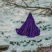 Purple velvet stretch Cloak Velvet Cape Costume Cape Fairytale Fantasy ...