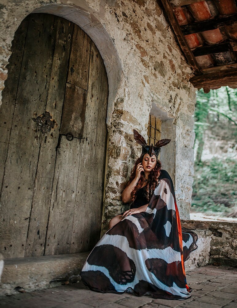 Leather Moth Helmet Insect Mask Fairy Bee Wasp Costume Cosplay | Etsy