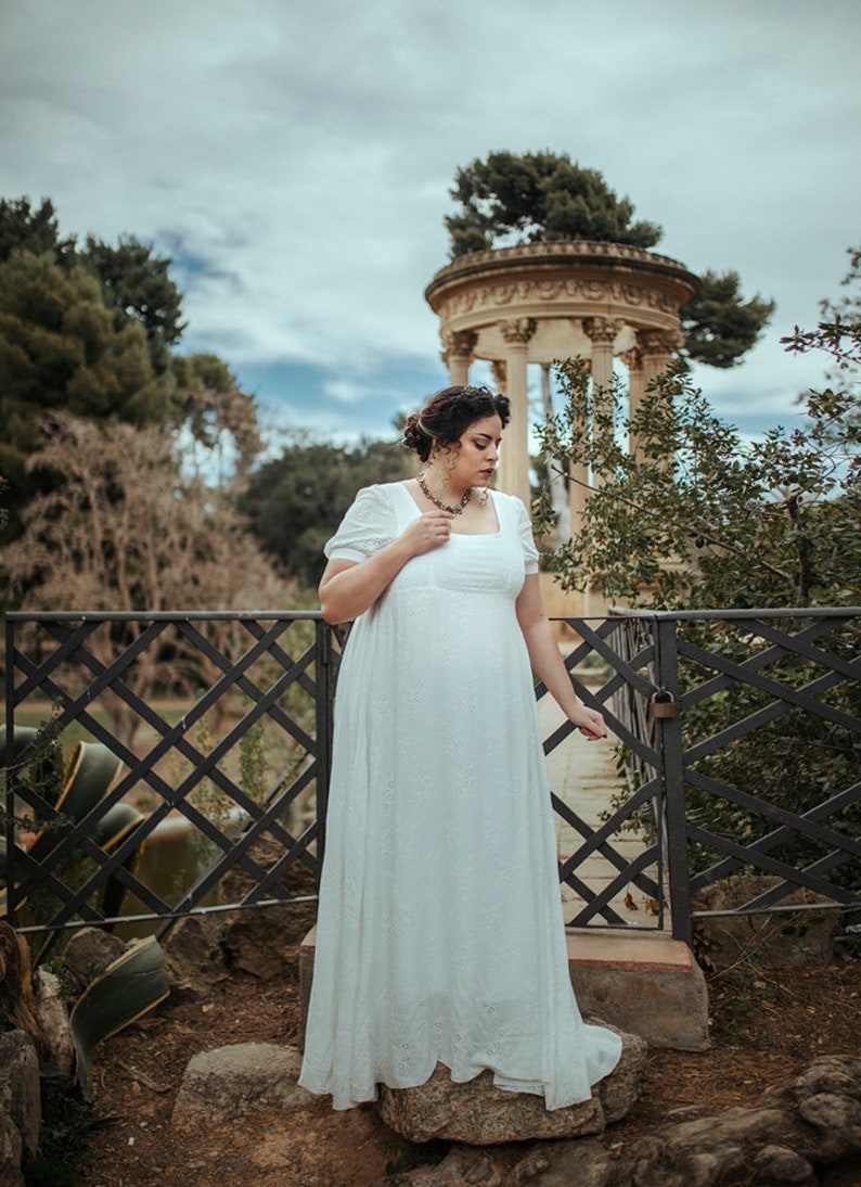 Regency Dress Bridgerton Wedding Dress Royalcore Costume | Etsy