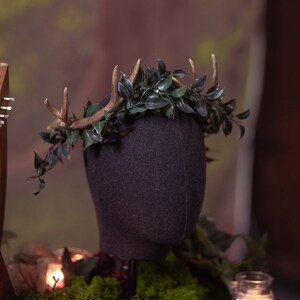 Elven Crown, Antlers Horns , Forest Elf Crown , Druid Circlet - Etsy