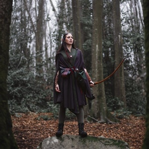 Elven Ranger Trench Coat, Elvish Jacket - Etsy