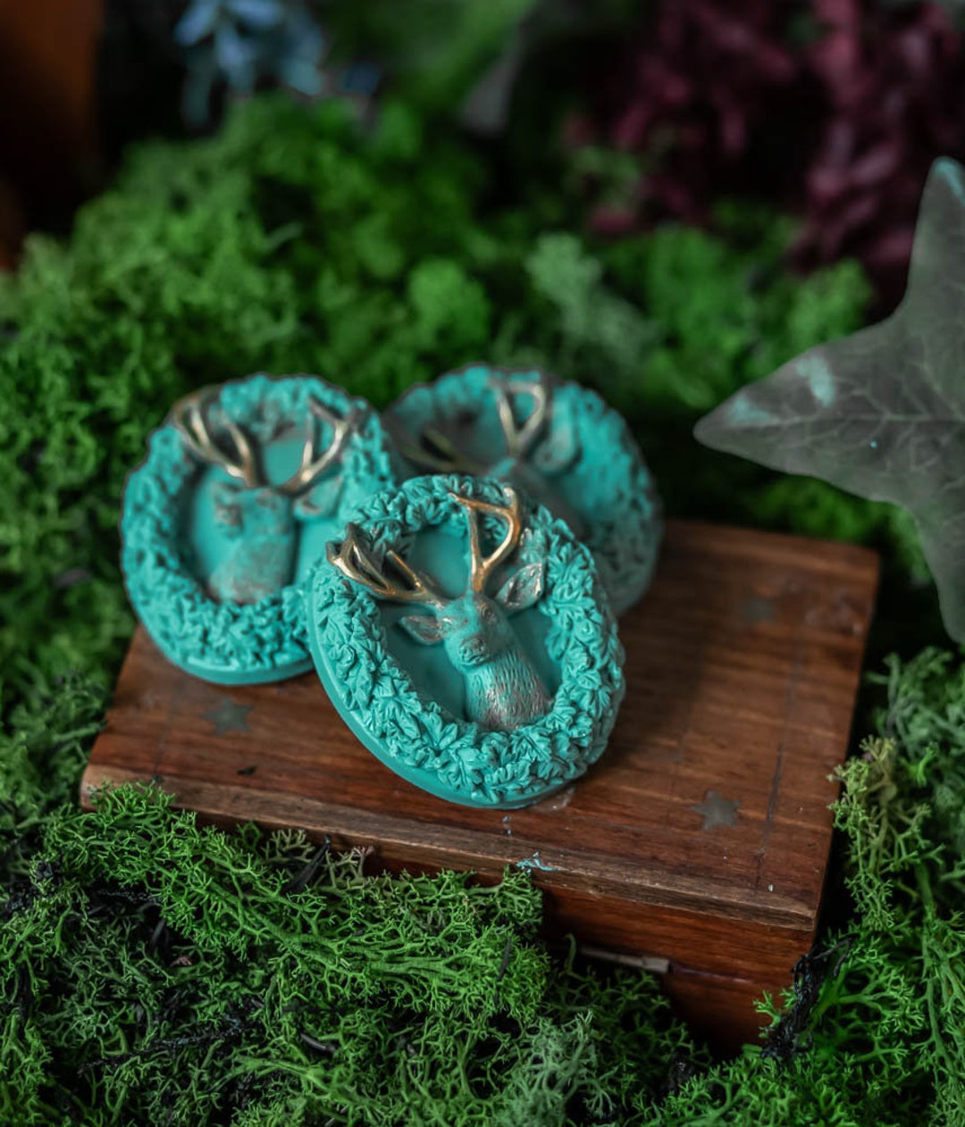 Winter Deer Soap Handmade With Christmas Candies and Cookies Scent ...