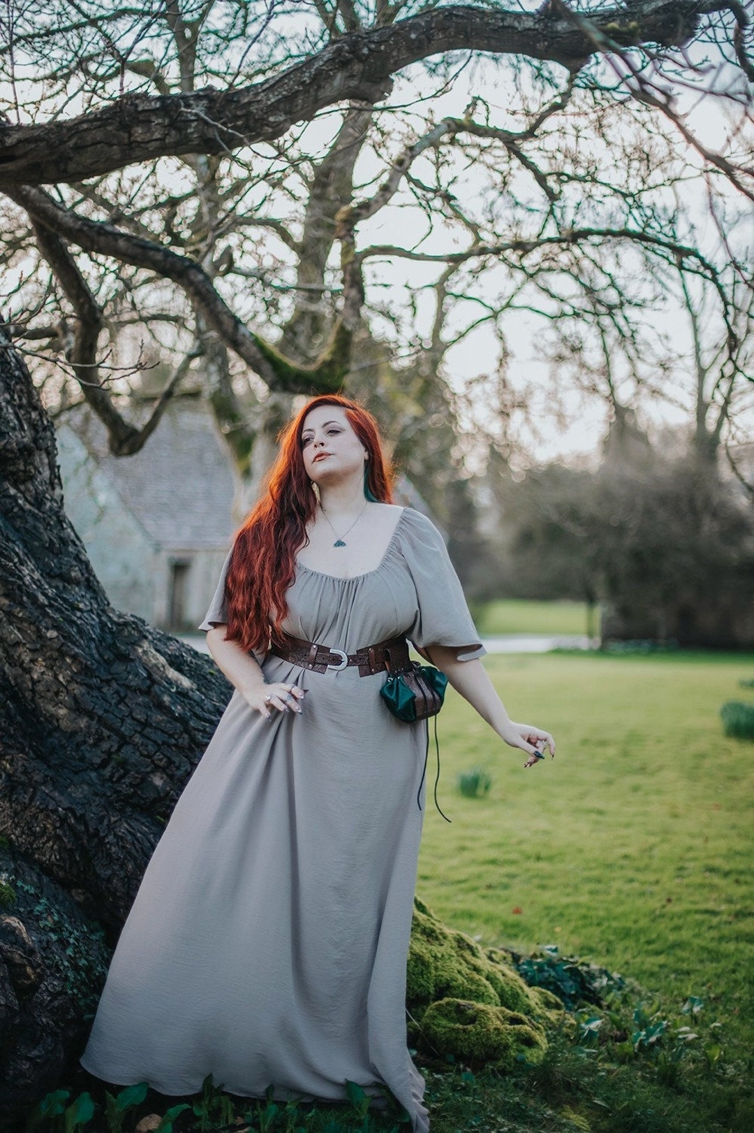 Chemise Woman Shirt Dress Renaissance Peasant Underdress - Steampunk ...