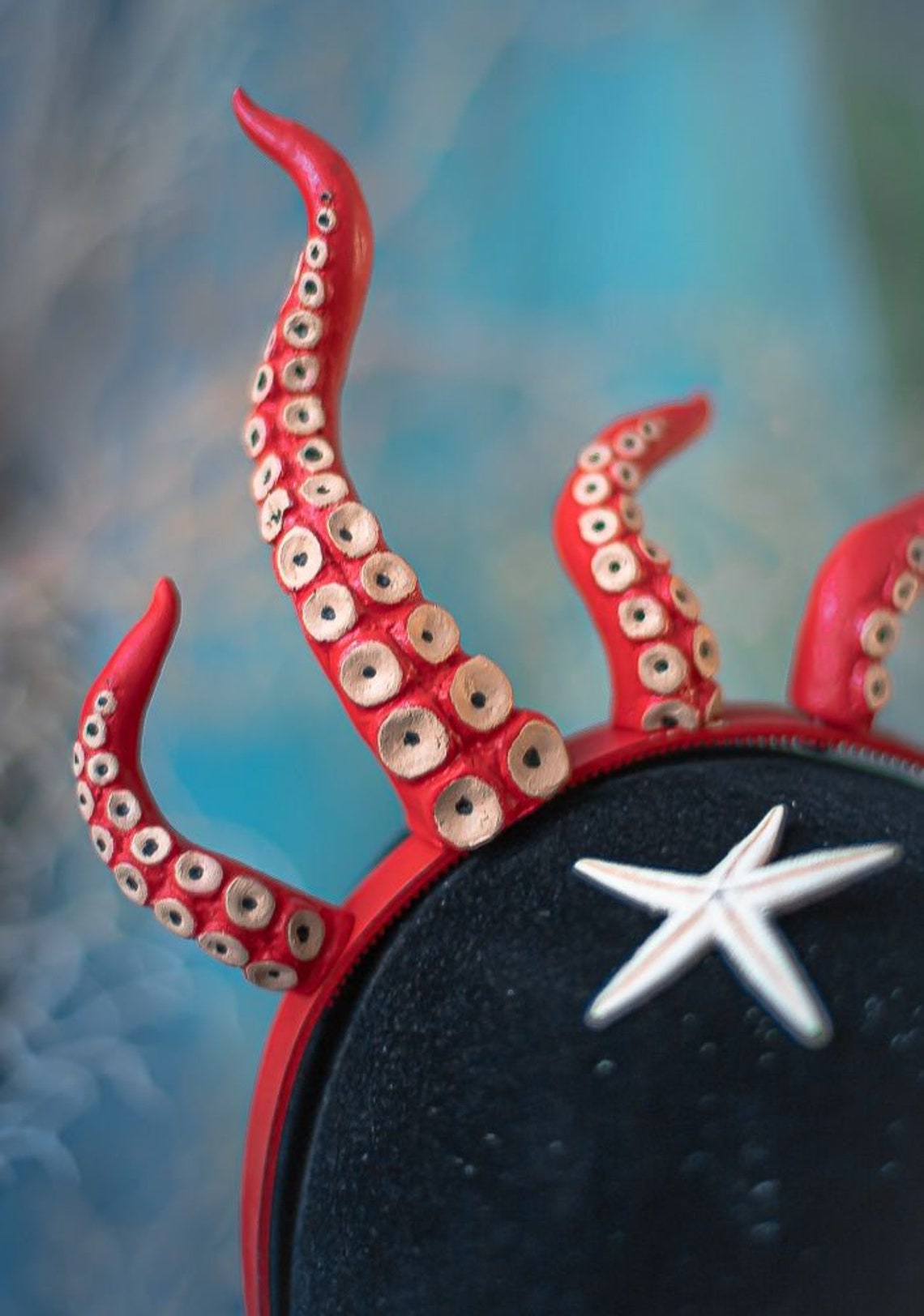 Octopus Tentacles Headdress Mermaid Steampunk Outfit Headpiece Cosplay ...