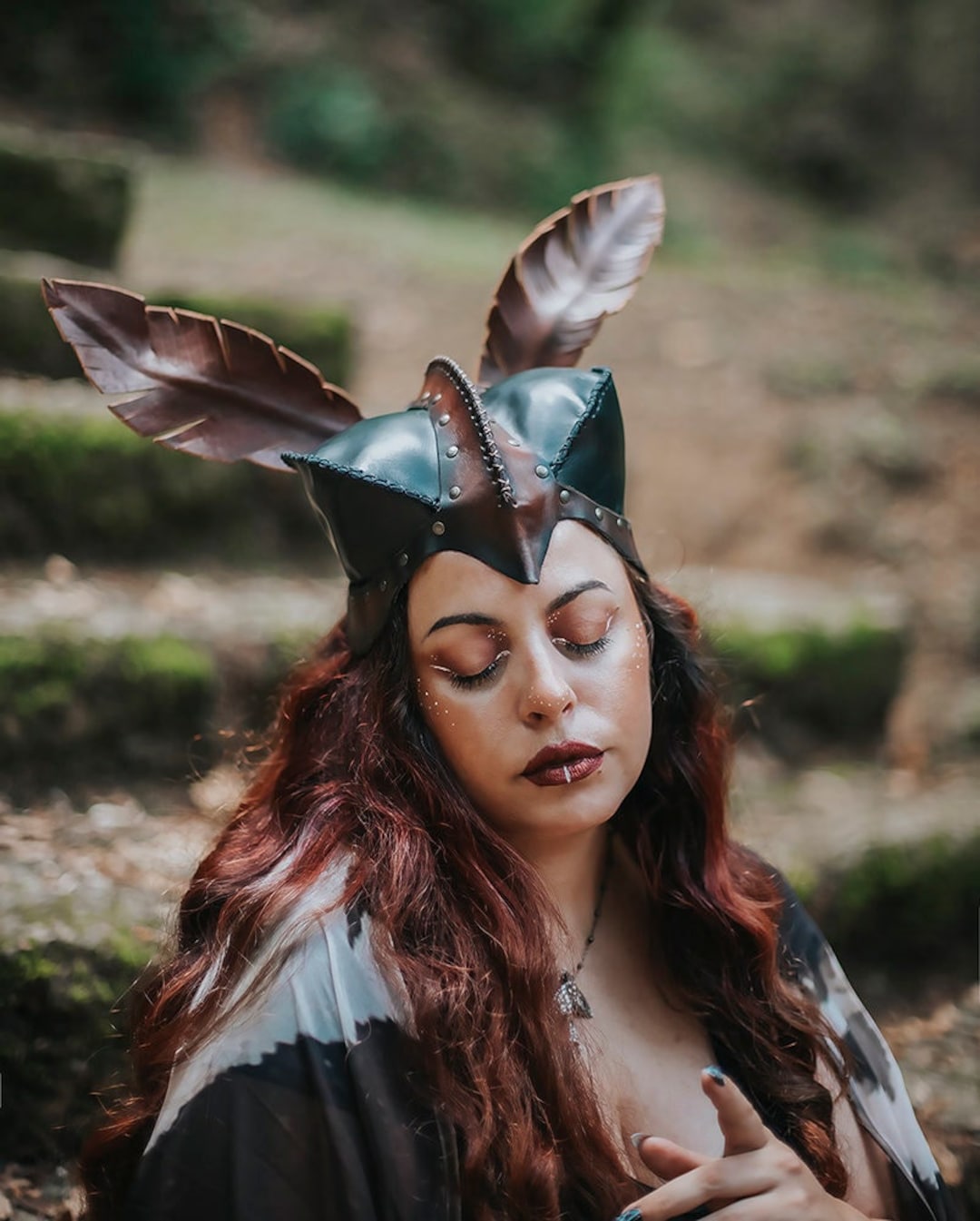 Leather Moth Helmet Insect Mask Fairy Bee Wasp Costume Cosplay - Etsy