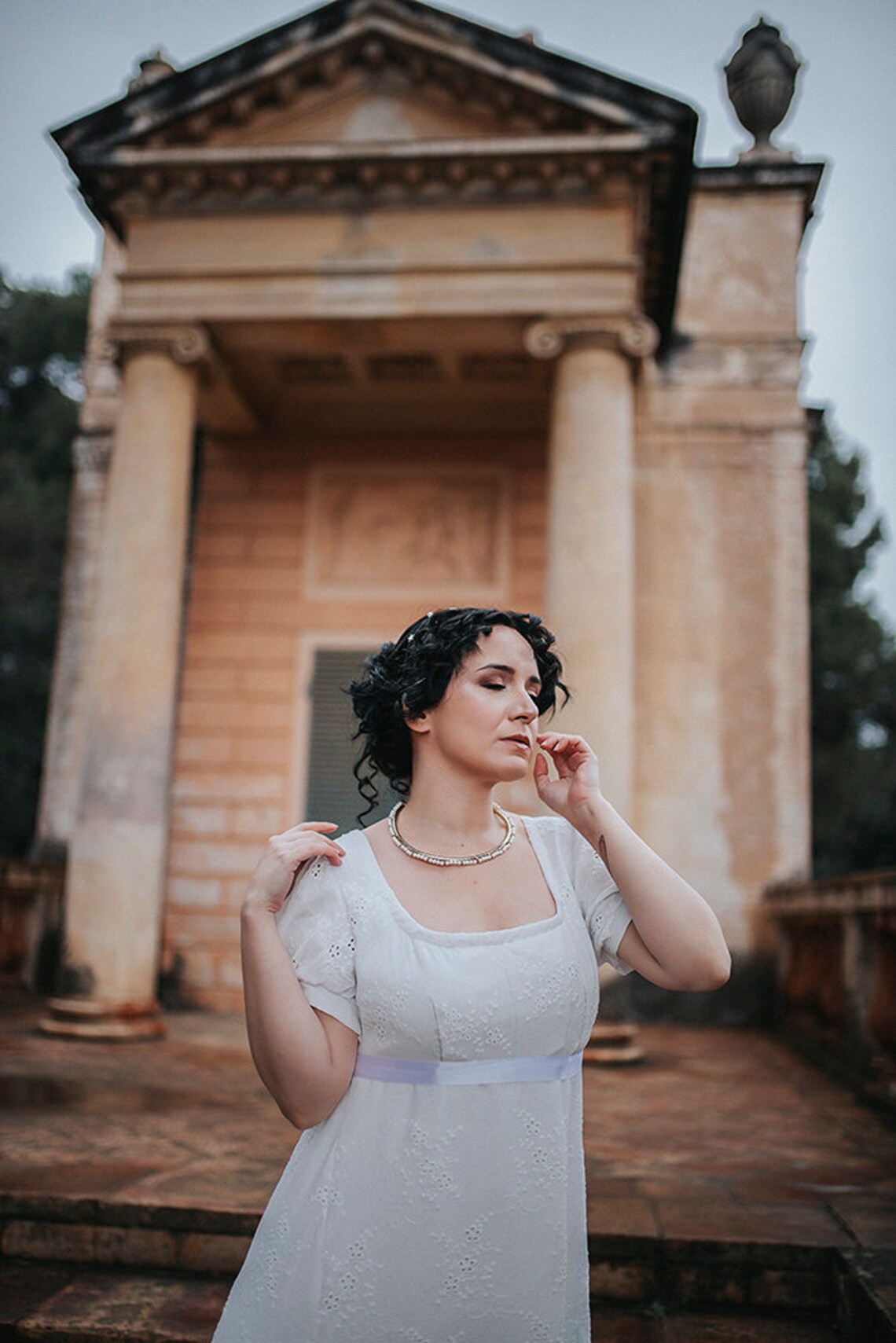 Regency Dress Bridgerton Wedding Dress Royalcore Costume - Etsy