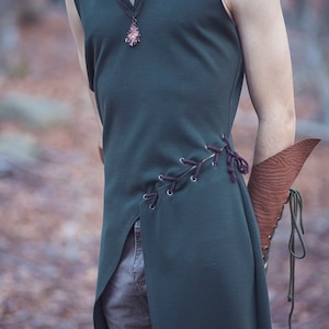 Elven Ranger Vest, Elvish Surcoat Unisex - Etsy