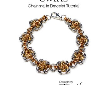 TUTORIAL Full Persian Chain Maille Bracelet - Etsy