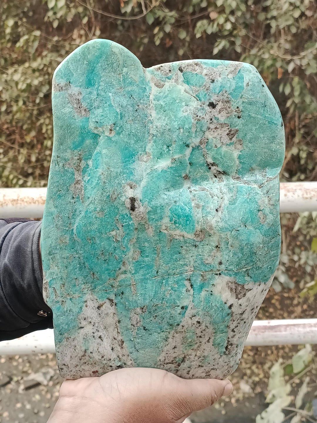 3.8 Kg Natural Stone Amazonite Polished Freeform Crystal Mineral ...