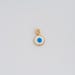 Dainty Gold Evil Eye Pendant,18k Gold Filled Devil Eye Charms,enamel ...