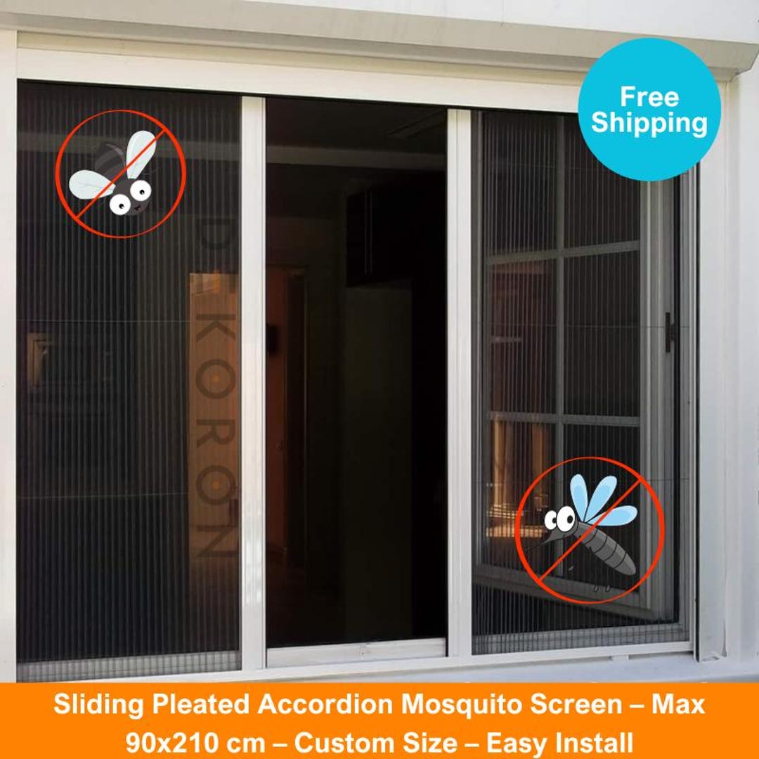 Fly Screen System-mosquito Mesh-curtain Flyscreen - Etsy