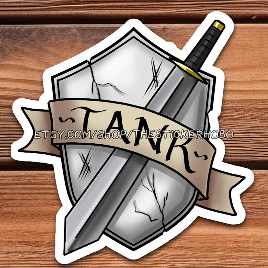 Tank Vinyl Sticker Decal - Etsy