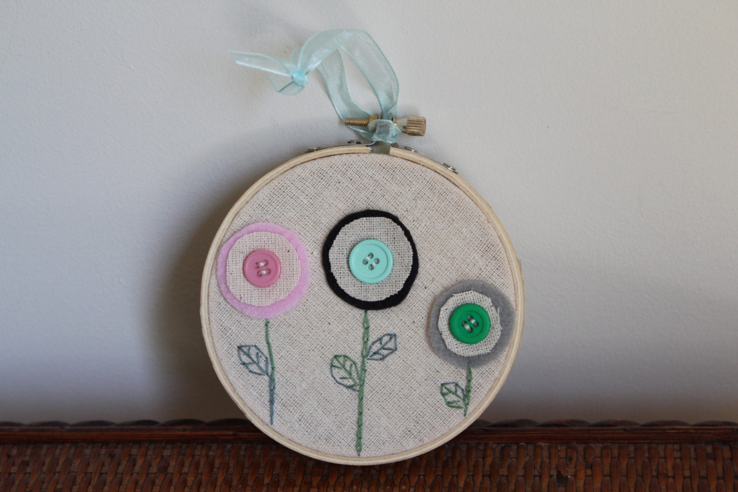 4 Hoop Embroidery Felt Hoop Art | Etsy