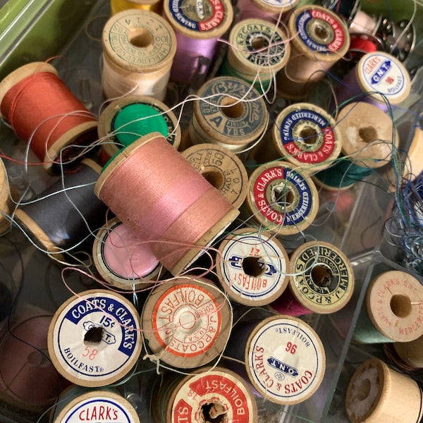 Vintage Thread Spool - Etsy