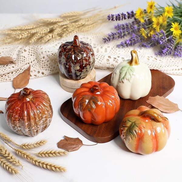 Ceramic Pumpkin - Etsy
