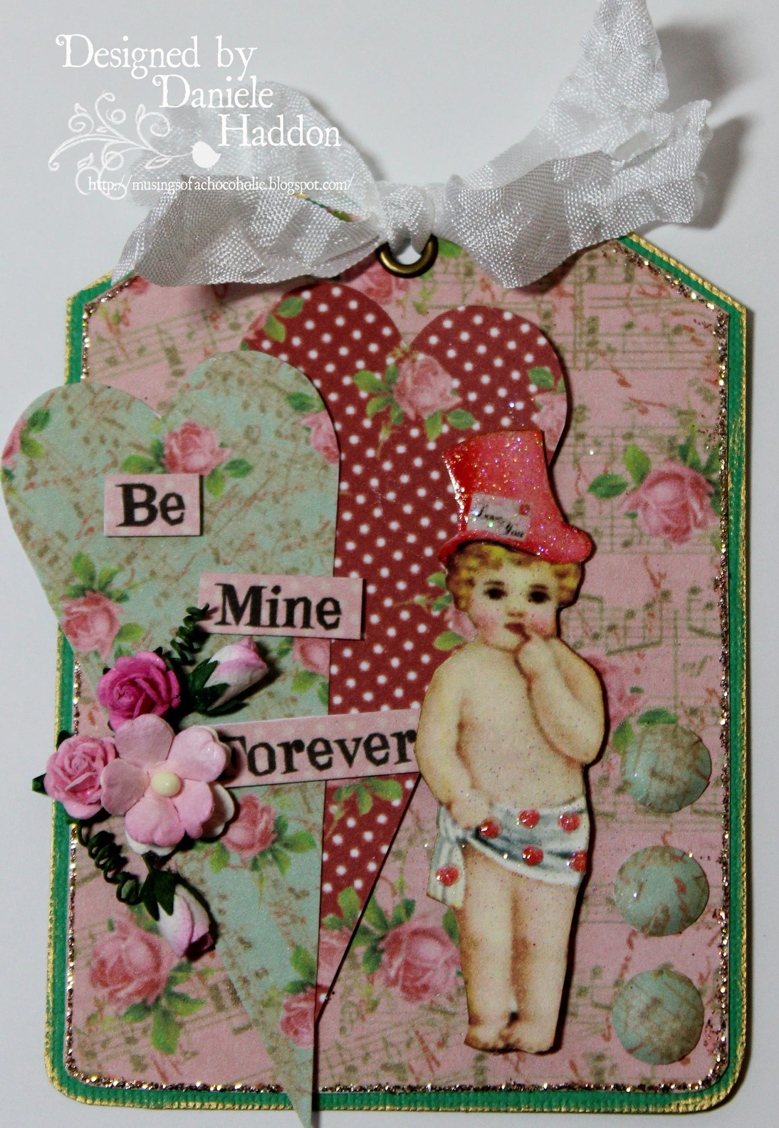 Romantic Focals Cupid Text Boxes for Victorian Vintage Valentine's ...