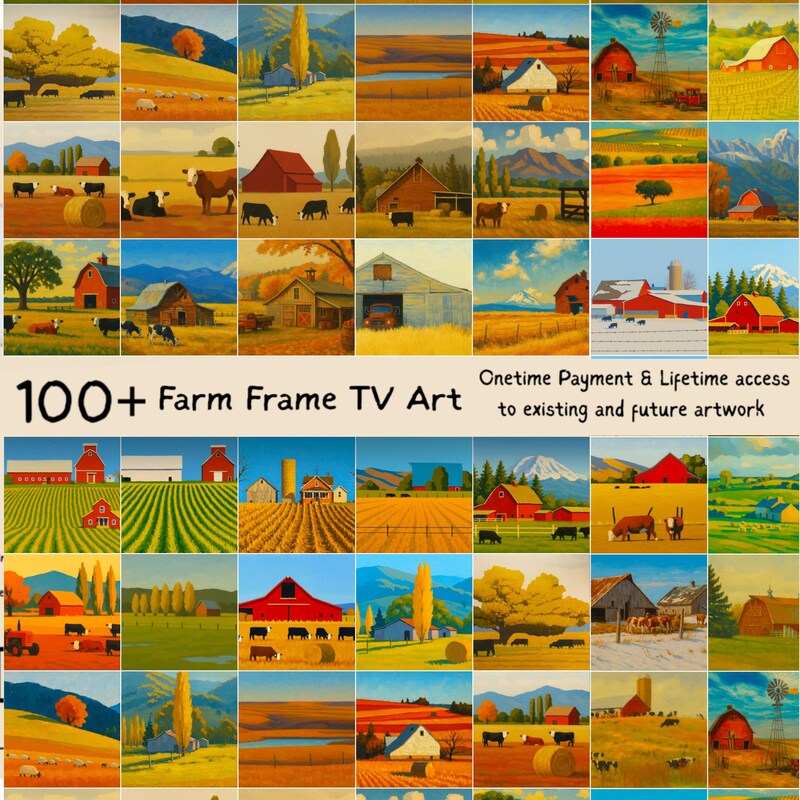 Farm Artwork - Etsy