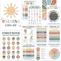 Flower and Candle Breathing Poster | Calm Corner Printable PDF ...