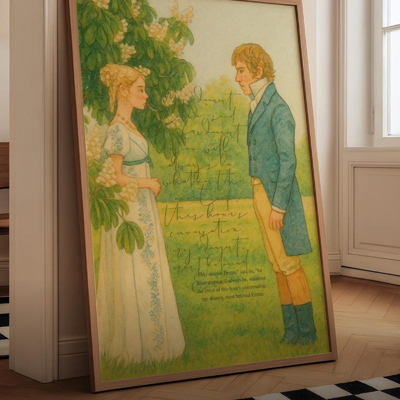 Jane Austen Poster - Etsy