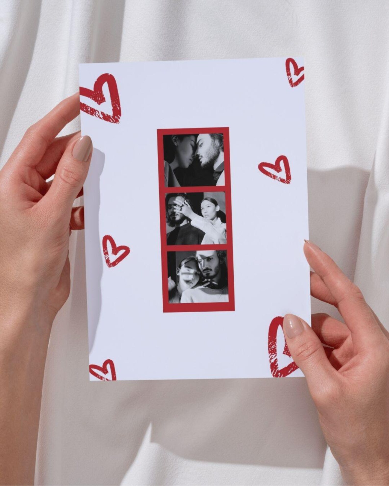 Personalised Valentine's Day Printable Poster: Custom Couples Names ...