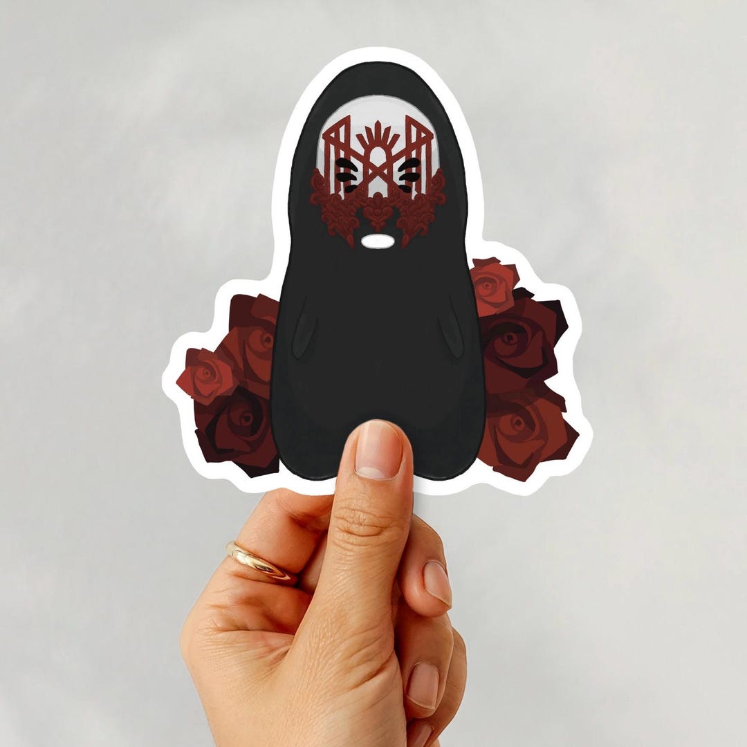 Sleep Token Sticker, Pop Culture, Studio Ghibli Inspired, Die Cut ...
