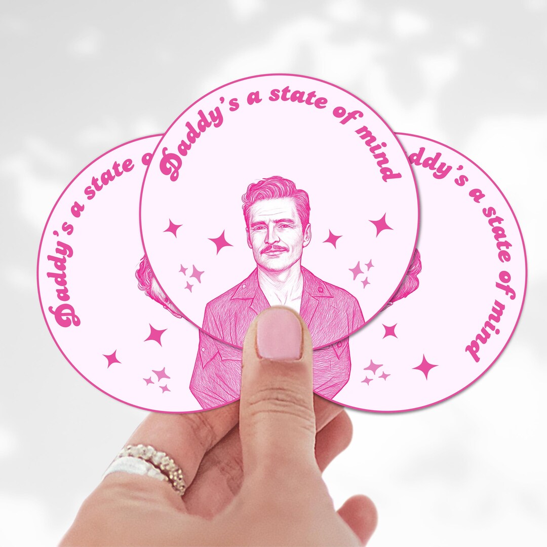 Pedro Pascal Quote Sticker, Coquette Sticker, Pop Culture Reference ...