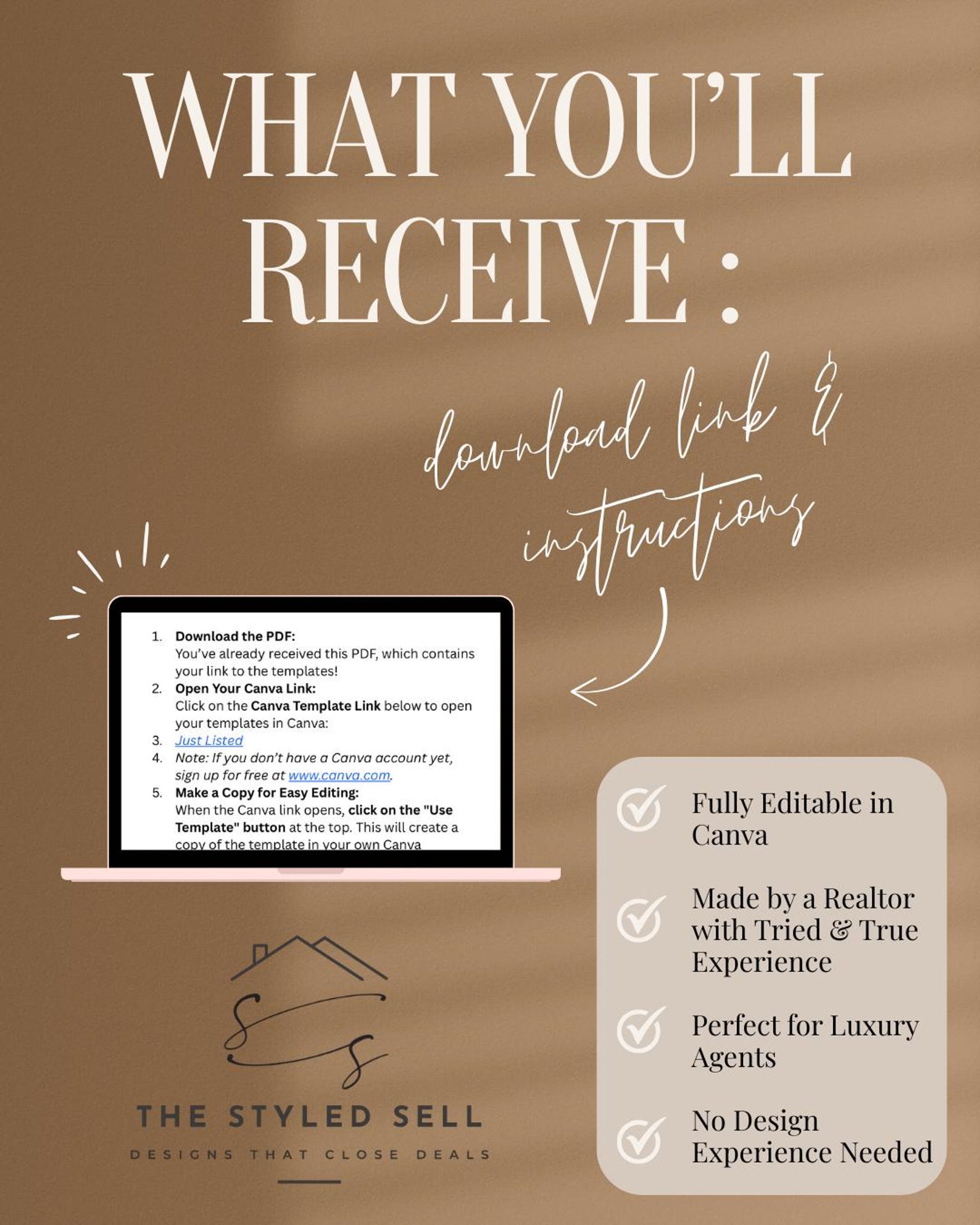 Meet the Agent Instagram Post Template | Canva for Realtors | Luxury ...