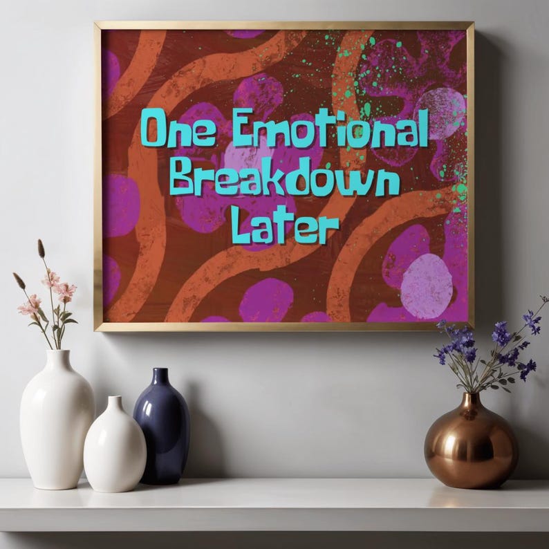 A Few Moments Later Poster | Spongebob Time Cards | Spongebob Poster ...