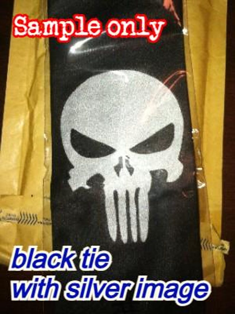 Hand-painted John Wayne Necktie: Black Satin Silk Tie - Etsy