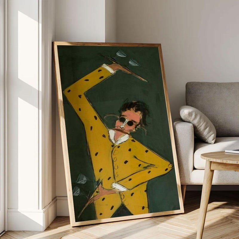 Funny Waiter Art Print - Etsy UK