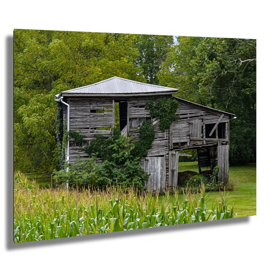 Rustic Barn Print: Ohio Backroads Farmhouse Wall Art - Etsy