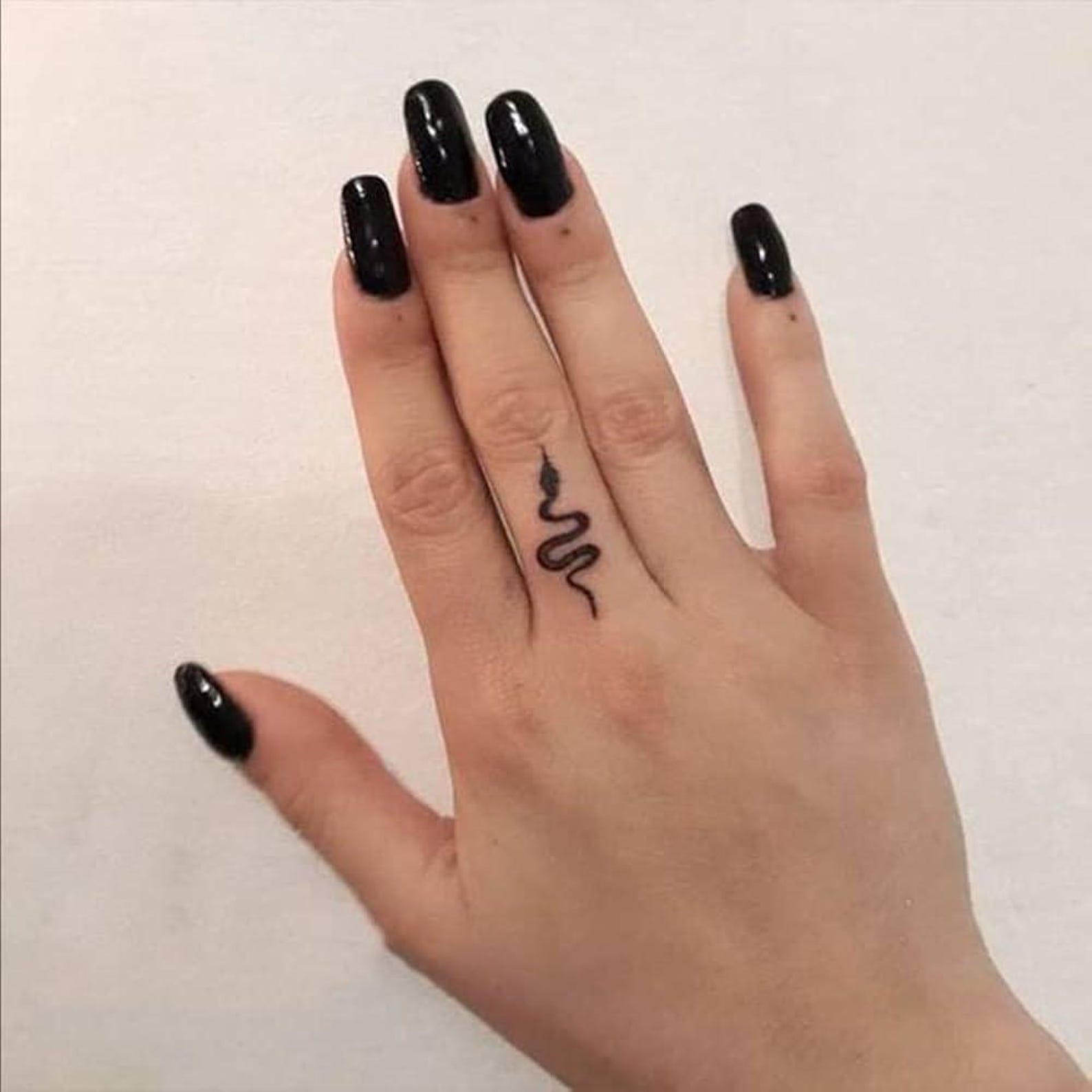 24 Minimal Finger Tattoo SVG: Cricut & Silhouette Cut Files (digital ...