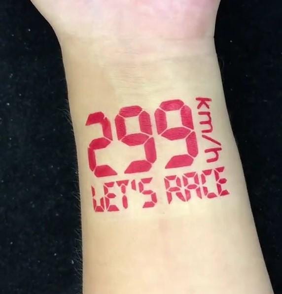 24 Minimal Finger Tattoo SVG: Cricut & Silhouette Cut Files (digital ...
