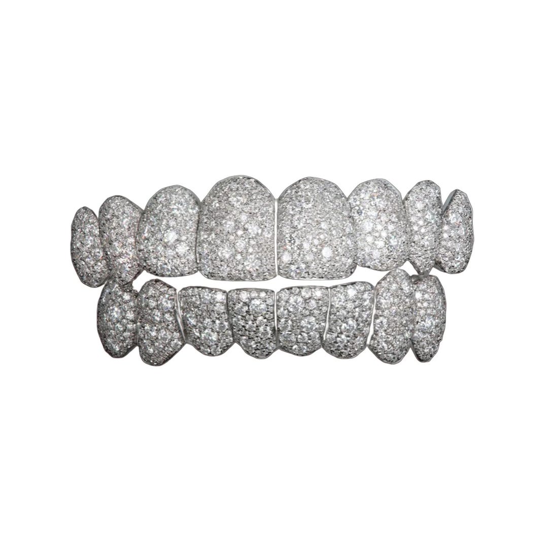 Custom Galaxy Moissanite Grillz: Iced Out Hip Hop Teeth Jewelry - Etsy