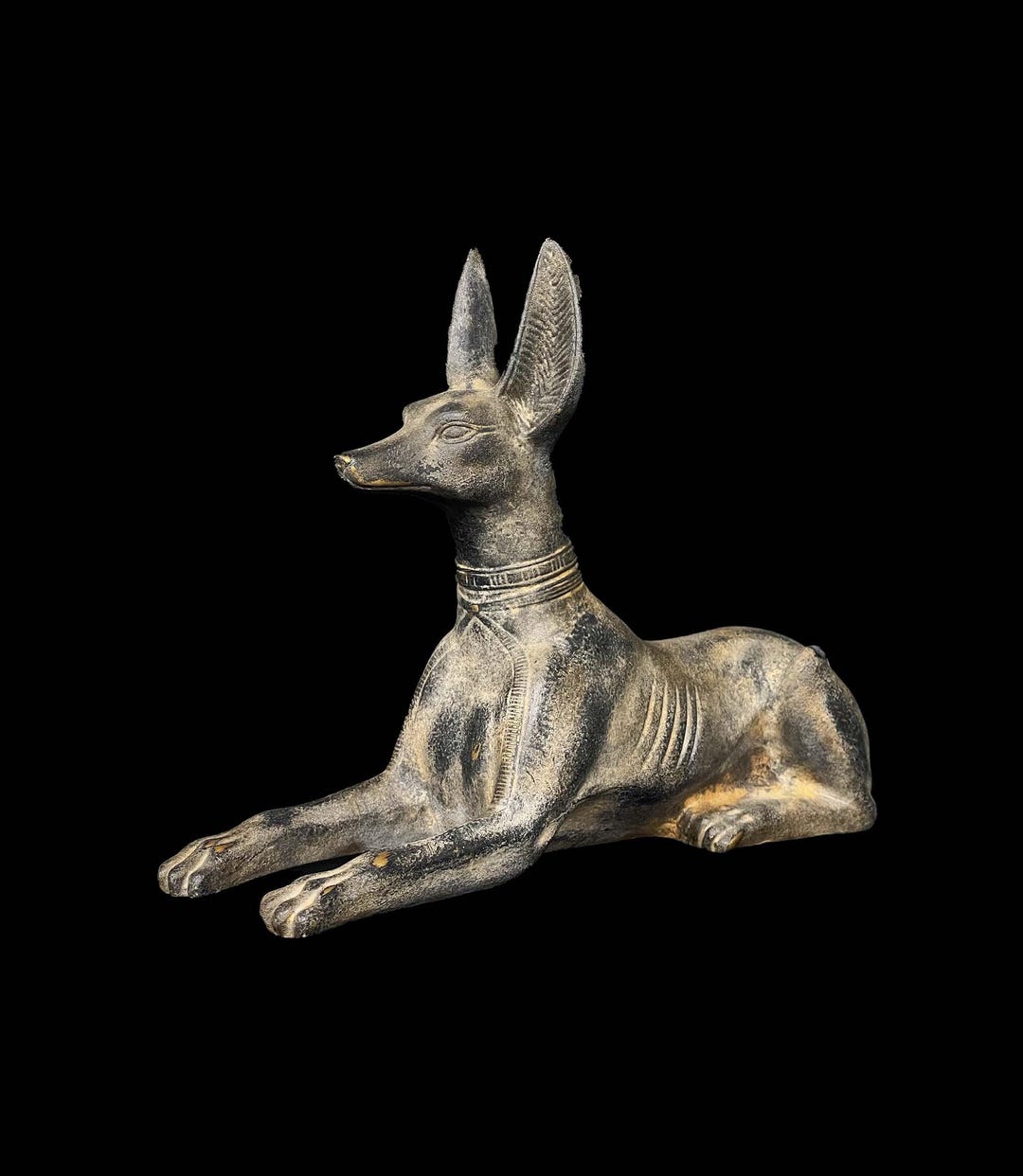 Egyptian God Anubis Seated to Protect the Dead - Anubis God of the ...