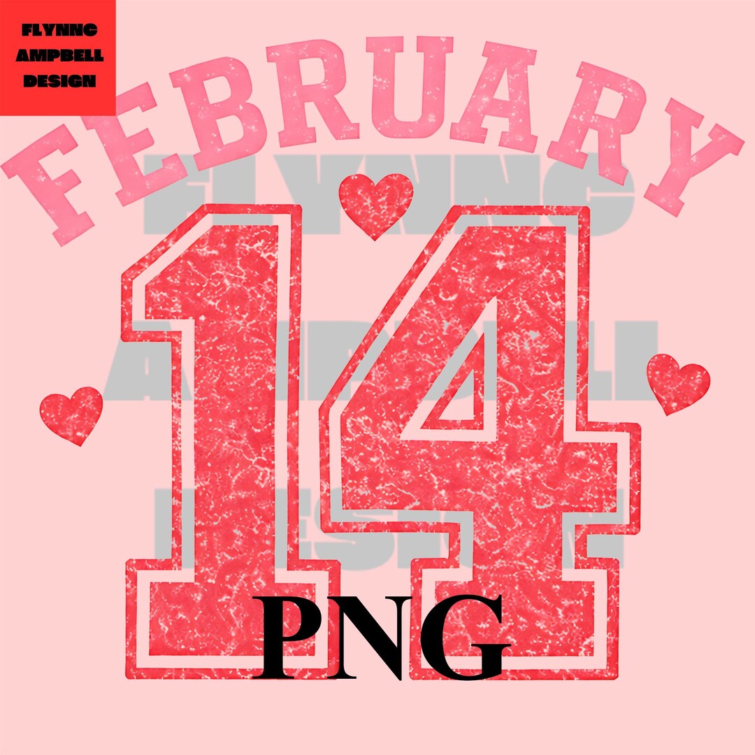 Febuary 14 PNG, Love Heart Png - Etsy