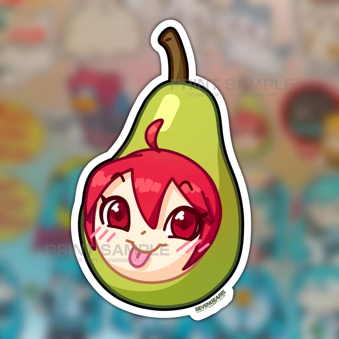 Goofy Teto (and Neru) Stickers (teto Pro Shops, Fat Plushie, 31 Y/o ...