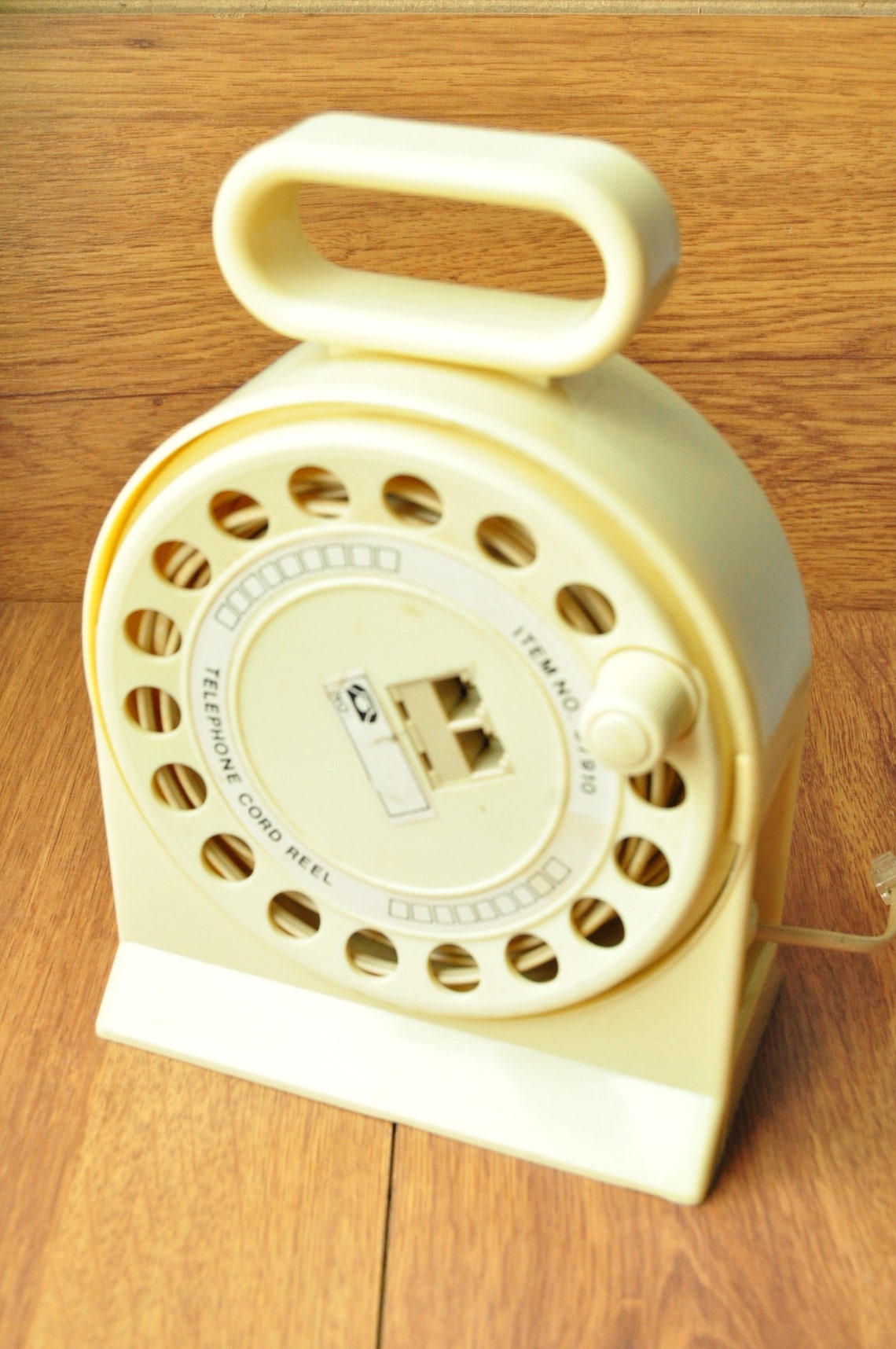 Vintage Telephone Cord Reel 80s 70s Item 57910 Untested Retro - Etsy