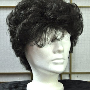 Vintage Mod Wig 80s Does 60s Shag Black is Beautiful Amekor Groovy 60s ...