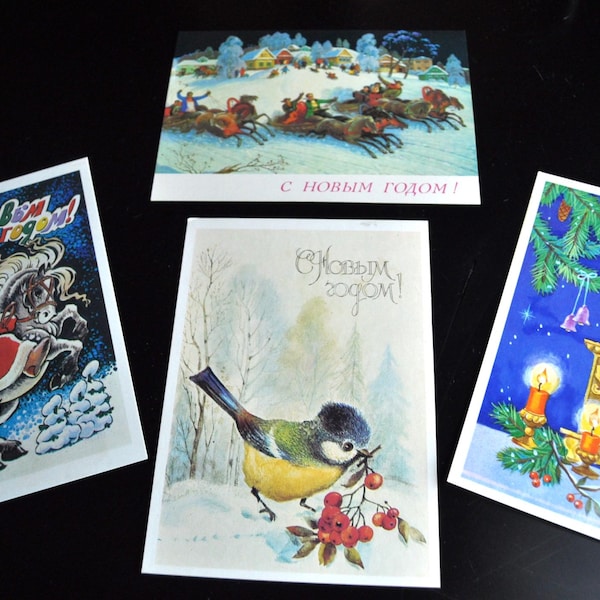 Russian Postcard - Etsy