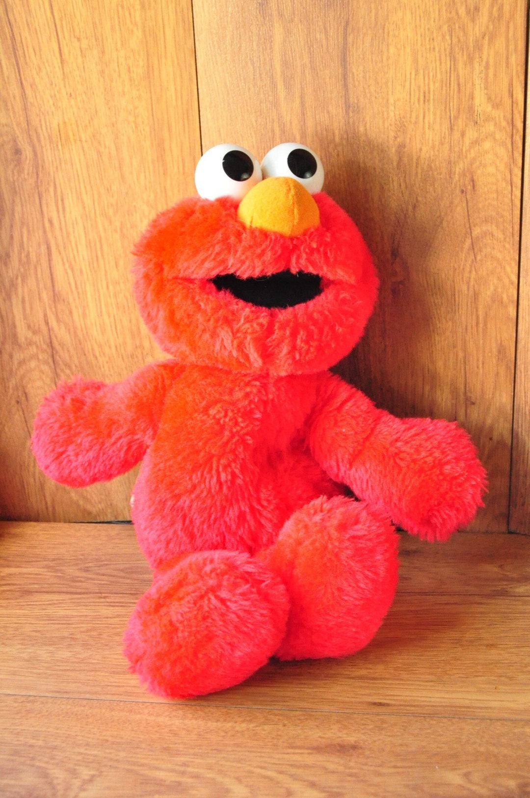 Vintage Talking Elmo Loves You Sesame Street Character 1998 Jim Henson ...