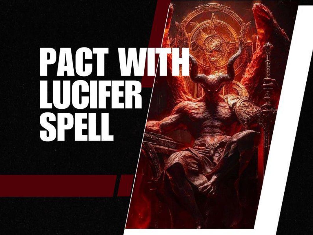 POWERFUL PACT With LUCIFER Ritual | Lucifer Pact | Dark Power | Spirit ...