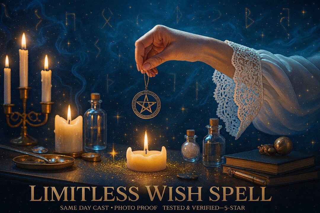LIMITLESS WISH SPELL — A Manifestation Ritual Designed to Unlock Your ...
