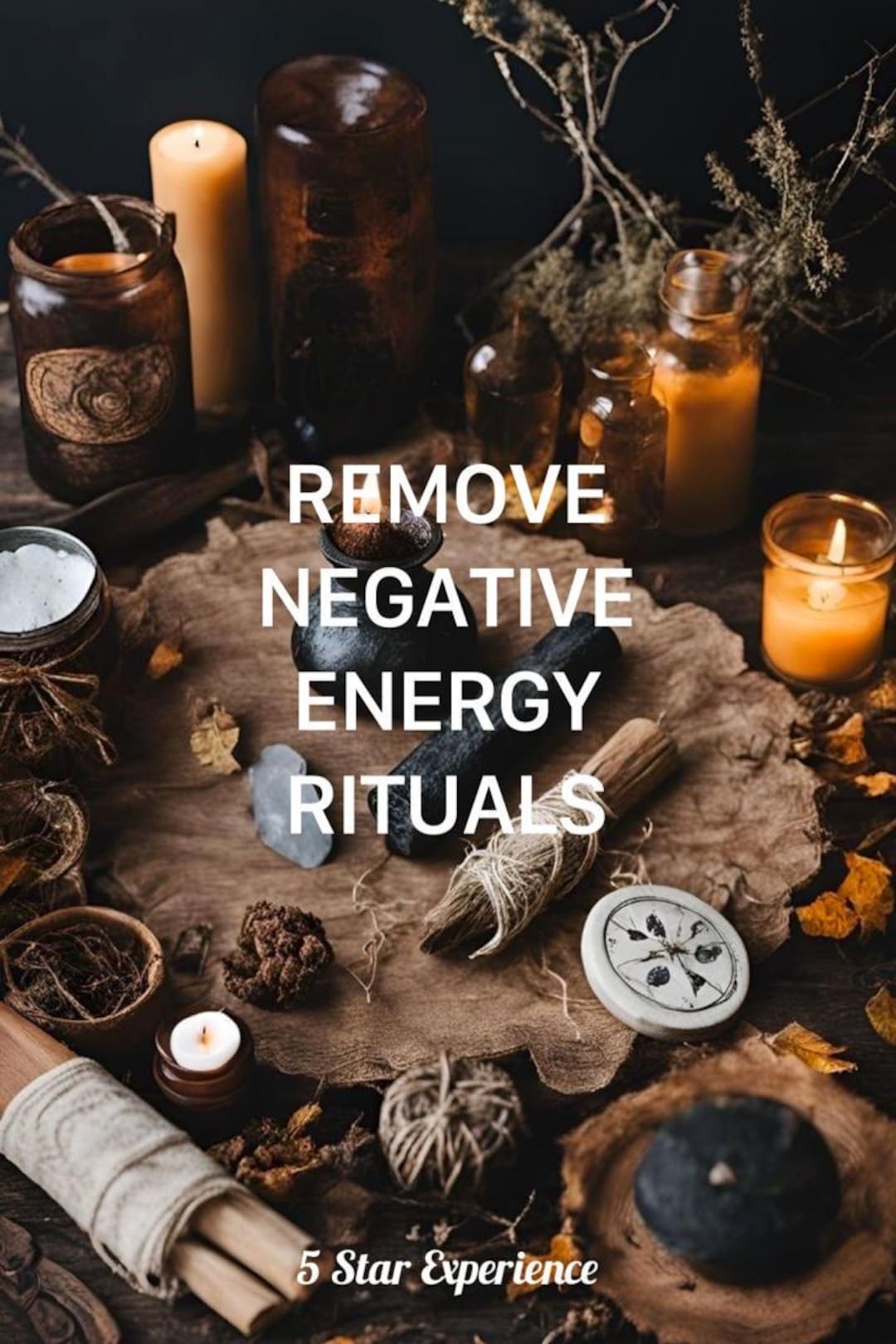 REMOVE NEGATIVE ENERGY Spell, Clear Bad Aura, Energy Blockage, Open ...