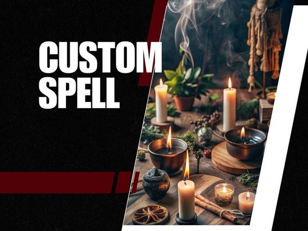 Personalized Ritual Spell | Custom Magic, Intention Casting - Etsy